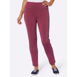 Leggings Classic Basics, Damen, Gr. 38, Normalgr&ouml;&szlig;en, bordeaux, 95% Polyester, 5% Elasthan, unifarben, Hosen Leggings