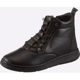 Stiefelette Andrea Conti, Damen, Gr. 37, schwarz, Glattleder, Schuhe Stiefelette