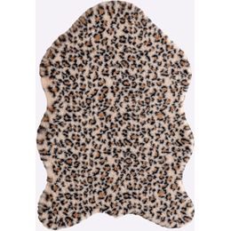 Teppich HEINE HOME Gr. 1, ecru, braun, gemustert, B:60cm H:25mm L:90cm, Kunstfaser, Polyester, Teppiche, Teppich