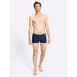 Badehose, Herren, Gr. 6, Normalgr&ouml;&szlig;en, blau (marine), Elasthan, Polyamid, Badehosen Badehose
