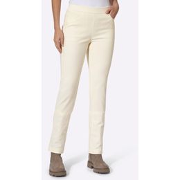 Cordhose Heine, Damen, Gr. 34, Normalgr&ouml;&szlig;en, champagner, 98% Baumwolle, 2% Elasthan, unifarben, Hosen Cordhose