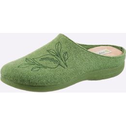 Waldl&auml;ufer Pantoffel WALDL&Auml;UFER, Damen, Gr. 36, apfel, Filz, Schuhe