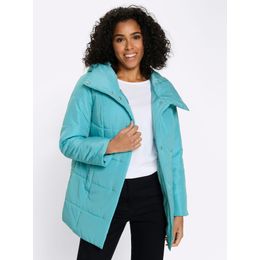Steppjacke Classic Basics, Damen, Gr. 38, ozean, 100% Polyester, Wattierung:100% Polyester, unifarben, Jacken Steppjacke