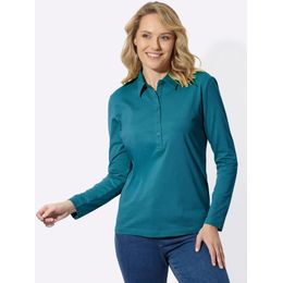 Poloshirt Classic Basics "Poloshirt", Damen, Gr. 38, terra, 100% Baumwolle, unifarben, Shirts