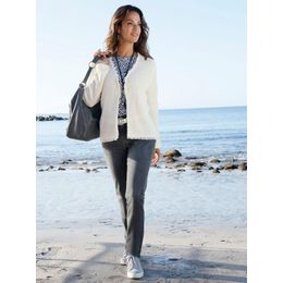 Strickjacke Inspirationen, Damen, Gr. 50, champagner, 50% Baumwolle, 50% Polyacryl, unifarben, Strickjacken Strickjacke