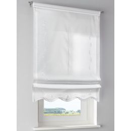 Rollo HEINE HOME Gr. 1, wei&szlig;, B:45cm H:130cm, 100% Polyester, Rollos