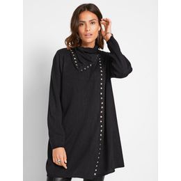Cardigan Inspirationen, Damen, Gr. 36, schwarz, 100% Polyacryl, unifarben, Strickjacken