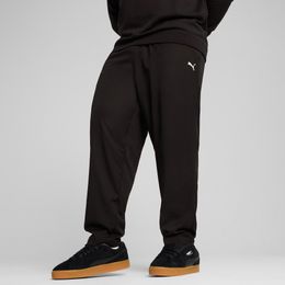 Trainingshose Puma "ESS WOVEN PANTS OP", Herren, Gr. XL, N-Gr, schwarz (Puma schwarz), Twill, Obermaterial: 100% Polyester, unifarben, regular fit normal, Hosen Trainingshose, mit DryCELL Technologie, atmungsaktiv, mit Eingrifftaschen
