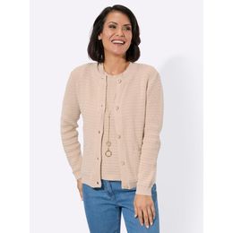 Strickpullover Casual Looks "Twinset", Damen, Gr. 50, elfenbein, 100% Baumwolle, unifarben, Pullover Strickpullover