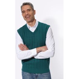 Pullunder CLASSIC "Pullunder", Herren, Gr. 56, petrol, 100% Polyacryl, unifarben, Pullover Pullunder