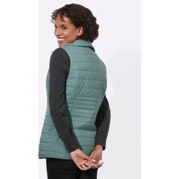 Steppweste Casual Looks, Damen, Gr. 36, jade, 100% Polyester, Wattierung:100% Polyester, unifarben, Westen Steppweste