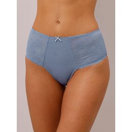 H&uuml;ftslip, Damen, Gr. 48, 1 Stk., taubenblau, 83% Polyamid, 17% Elasthan, Unterhosen