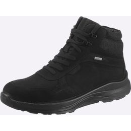 Stiefel Jomos, Herren, Gr. 40, schwarz, Nubukleder, Textil, Schuhe Stiefel