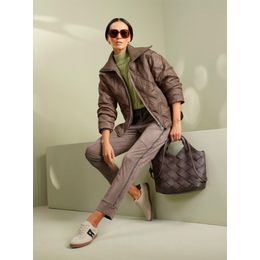 Steppjacke Heine, Damen, Gr. 38, schoko, 100% Polyamid, Wattierung:100% Polyester, unifarben, Jacken Steppjacke