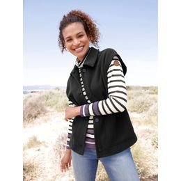 Rollkragenshirt Casual Looks "Ringelshirt", Damen, Gr. 36, wei&szlig; (champagner, schwarz, geringelt), 95% Baumwolle, 5% Elasthan, gemustert, gestreift, mehrfarbig, Shirts