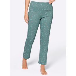 Comtessa Damen Schlafhose, Gr. 36ozean, koralle, bedruckt, 100% Baumwolle, bedruckt, gemustert, mehrfarbig, Hosen
