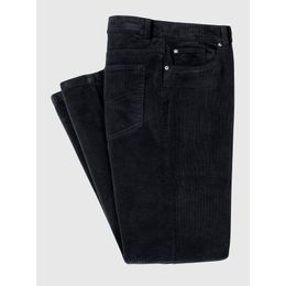 Cordhose CLASSIC, Herren, Gr. 23, Unterbauchgr&ouml;&szlig;en, marine, 98% Baumwolle, 2% Elasthan, unifarben, Hosen Cordhose