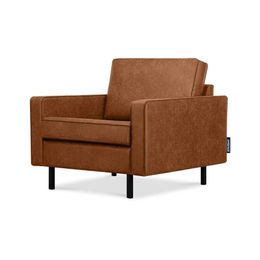 KONSIMO Sessel Invia rot Ma&szlig;e (cm): B: 98 H: 87 Sessel & Hocker > Sessel nach Material > Leder Sessel &raquo; Sofa DE