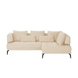 switch Ecksofa Giotto creme Ma&szlig;e (cm): B: 242 H: 85 T: 176.0 Sofas > Sofas nach Material > Stoffsofas &raquo; Sofa DE