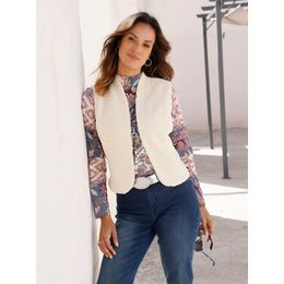 Kurzweste Inspirationen, Damen, Gr. 40, champagner, 100% Polyester, unifarben, Westen