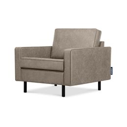 KONSIMO Sessel Invia grau Ma&szlig;e (cm): B: 98 H: 87 Sessel & Hocker > Sessel nach Material > Leder Sessel &raquo; Sofa DE