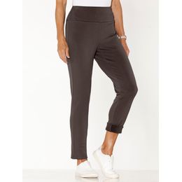 Leggings Classic Basics, Damen, Gr. 46, Normalgr&ouml;&szlig;en, schoko, 95% Polyester, 5% Elasthan, unifarben, Hosen Leggings