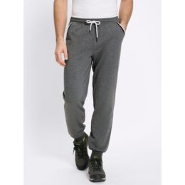 Trainingshose Catamaran, Herren, Gr. 48/50, Normalgr&ouml;&szlig;en, schwarz, mittelblau, 52% Baumwolle, 48% Polyester, unifarben, Hosen Trainingshose