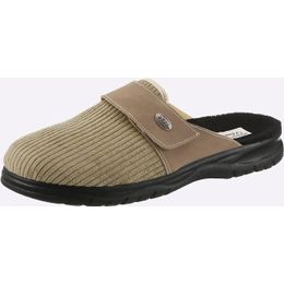 Pantoffel Casual Looks, Herren, Gr. 40, beige, Schuhe