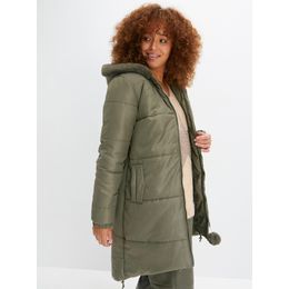 Kurzmantel Inspirationen, Damen, Gr. 40, khaki, 100% Polyester, Wattierung:100% Polyester, M&auml;ntel Kurzmantel