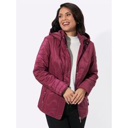Steppjacke Casual Looks, Damen, Gr. 40, bordeaux, 100% Polyester, Wattierung:100% Polyester, unifarben, Jacken Steppjacke