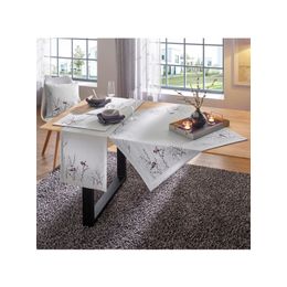 Tischdecke Gr. 4, grau, B:30cm L:45cm, Tischdecken, Tischdecke