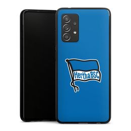 DeinDesign Galaxy A52s 5G Handy Silikon H&uuml;lle Case schwarz Handyh&uuml;lle Hertha Bsc Official Licensed Product Flag