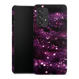 DeinDesign Galaxy A53 5G Handy Premium Case Smartphone Handyh&uuml;lle Schutzh&uuml;lle gl&auml;nzend Muster Glitter Glitzer Premium Case