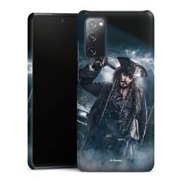 DeinDesign Galaxy S20 FE Handy Premium Case Smartphone Handyh&uuml;lle Schutzh&uuml;lle matt Captain Jack Sparrow Fluch Der Karibik Official Licensed Product Premium Case