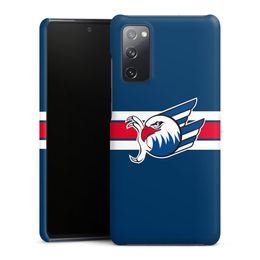 DeinDesign Galaxy S20 FE 5G Handy Premium Case Smartphone Handyh&uuml;lle Schutzh&uuml;lle matt Adler Mannheim Ice Hockey Logo Premium Case