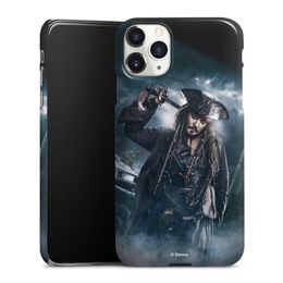 DeinDesign iPhone 11 Pro Max Handy Premium Case Smartphone Handyh&uuml;lle Schutzh&uuml;lle gl&auml;nzend Captain Jack Sparrow Official Licensed Product Fluch Der Karibik 