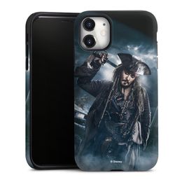 DeinDesign iPhone 11 Handy Panzer Handyh&uuml;lle robuste Outdoor H&uuml;lle Schutzh&uuml;lle matt Captain Jack Sparrow Official Licensed Product Fluch Der Karibik Tough Case