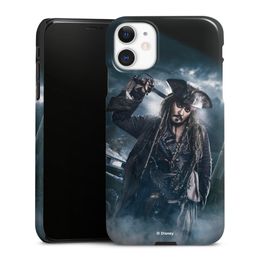 DeinDesign iPhone 11 Handy Premium Case Smartphone Handyh&uuml;lle Schutzh&uuml;lle gl&auml;nzend Captain Jack Sparrow Official Licensed Product Fluch Der Karibik Premium Case