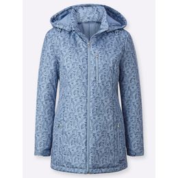 Catamaran Sports Damen Funktionsjacke mit abnehmbarer Kapuze, bleu-rauchblau, Gr&ouml;&szlig;e 38