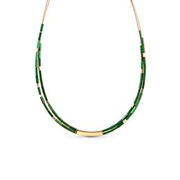 Gliederkette Lady, silber (silber vergoldet 925), Halsketten, Damen, Gold Metall, Gold, Metall, Gliederkette