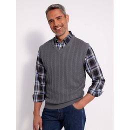 Pullunder CLASSIC "Pullunder", Herren, Gr. 46, anthrazit, 100% Polyacryl, unifarben, Pullover Pullunder