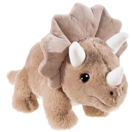 Kuscheltier Heunec "Dino Triceratops GRS 26 cm", hellbraun, Pl&uuml;schfiguren, KinderH:26cm, Polyester, Kuscheltier, H:26cm
