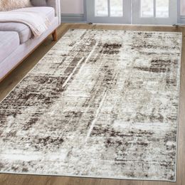 Teppich OTTO HOME "Salsa" Gr. 7, braun, B:240cm H:9mm L:320cm, Kunstfaser, Teppiche, Teppich, mit besonders weichem Flor, Kurzflor, im Vintage-Look, dichte Qualit&auml;t