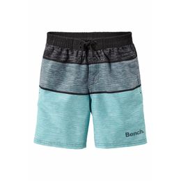 Bench Badeshorts Jungen Gr&ouml;&szlig;e 110/116 aqua / schwarz