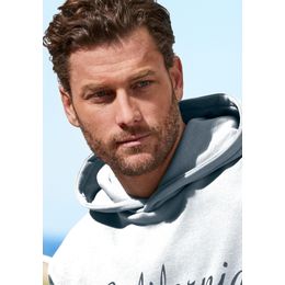 John Devin Herren Hoodie blau, Gr&ouml;&szlig;e S (44/46)