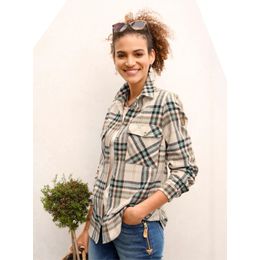 Flanellbluse
