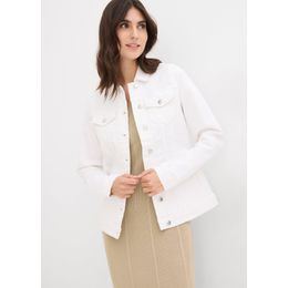 bonprix Jeansjacke, wei&szlig;, Gr.34, Sch&ouml;ne Jeansjacke, 98% Baumwolle