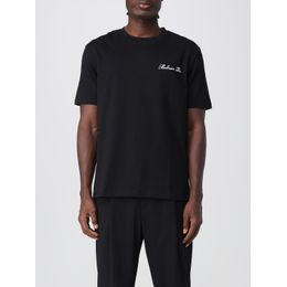 Balmain Crew-Neck-Logo-T-Shirt