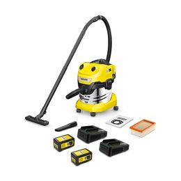 K&auml;rcher Nass-/ Trockensauger WD 4-18 S Dual Battery Set V-20/22 *EU