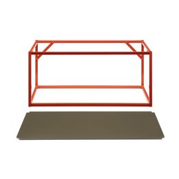 Magazin Regalelement Tara RAL 2001 Rotorange